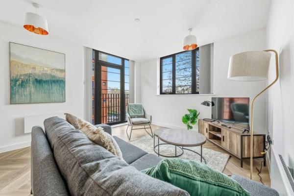 Spacious & Modern 2bed Apartment In Birmingham - Birmingham