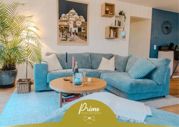 Bleu Serena - Parking - Jardin - By Primo - Bretteville-sur-Odon