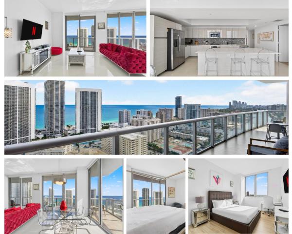 Spacious Vip Penthouse With Ocean & Intracoastal Views, Private Entry, Resort Amenities - Hallandale Beach, FL
