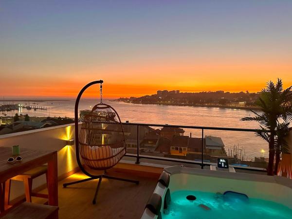 Trihouse Douro And Sea View - Jacuzzi Only In Room 4 - Jacuzzi Apenas No Quarto 4 - Maia