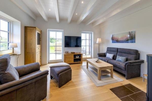 Haus Kniepsand, Ferienwohnung Sandburg - Amrum