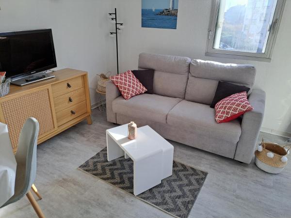 L'artimon, T2 Climatisé, Parking - Sète