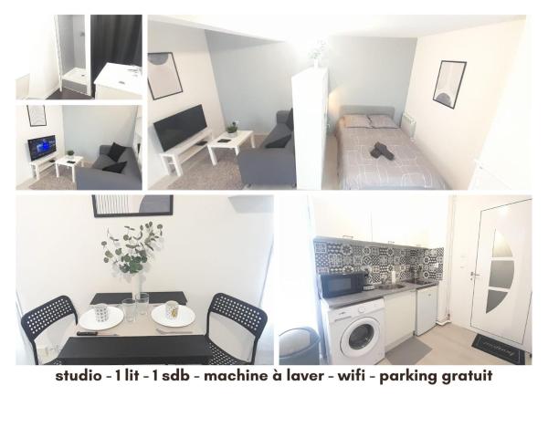 Studio Cosy Le Barangeon à Vierzon - Wifi - Vierzon