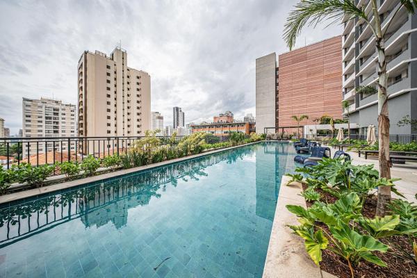 By Housi Dh: Paraíso Urban Studios | Piscina No Rooftop & Localização Prime - Liberdade