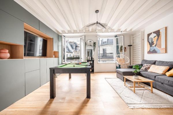 Nice Flat With Billard And View - Paris
