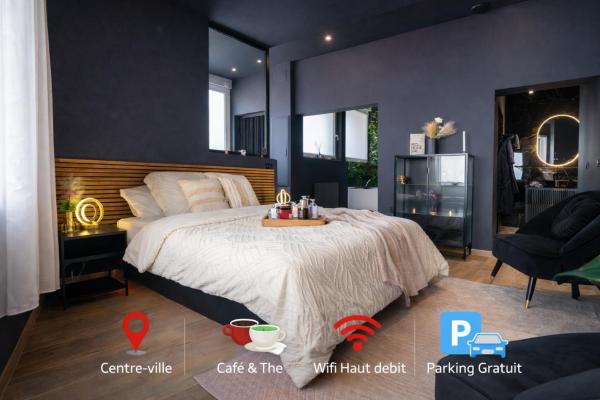 L'élégance - Charme - Jacuzzi - -Secret- Parking - Sarrebourg