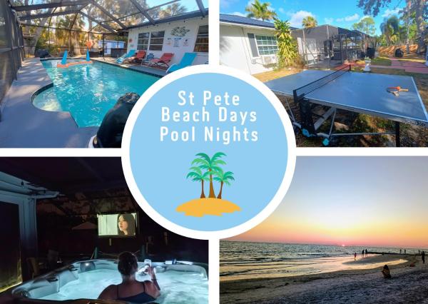 St Pete Oasis Heated Pool Hot Tub Pet-friendly - Treasure Island, FL