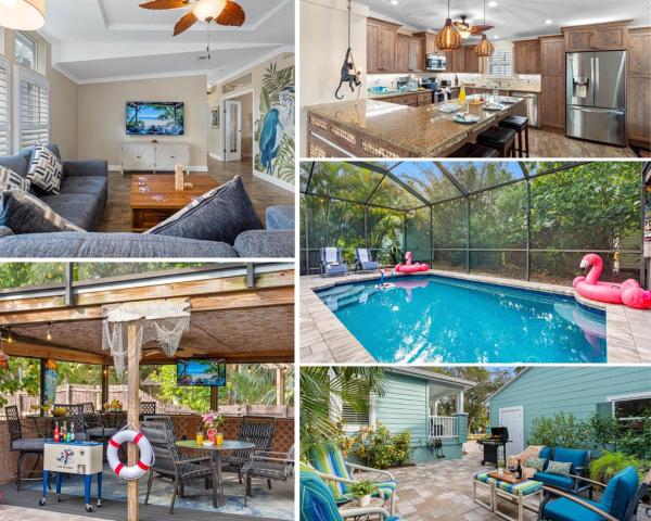 Amazing Heated & Screen Pool W Stunning Design! - Clearwater, FL