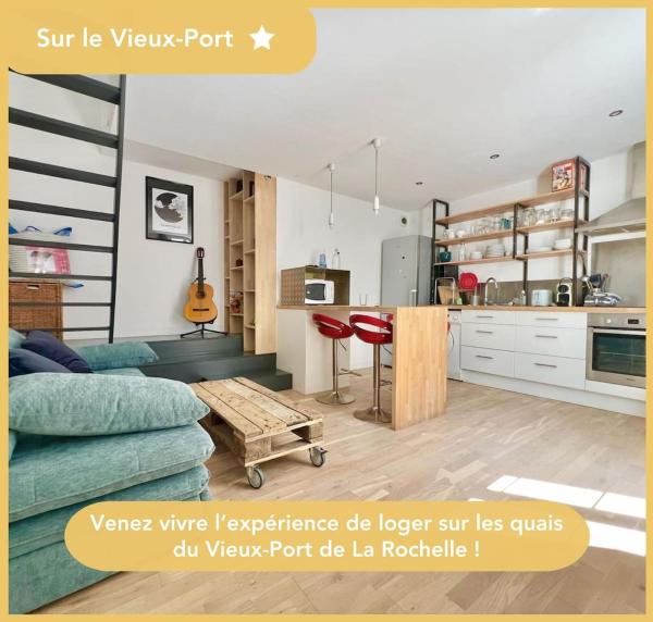 Appartement Sur Le Port - Duplex Cosy & Moderne Face Au Port - Wifi Gratuite - Parfaitement ÉQuipé - Angoulins