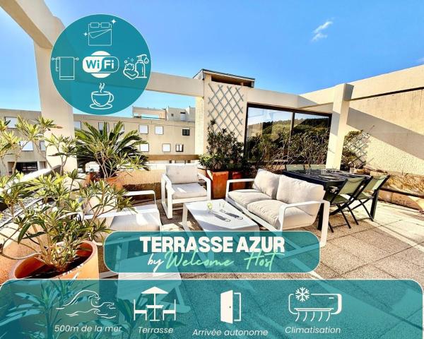 Terrasse Azur, 4 Pers, Grande Terrasse Proche Mer - Le Lavandou