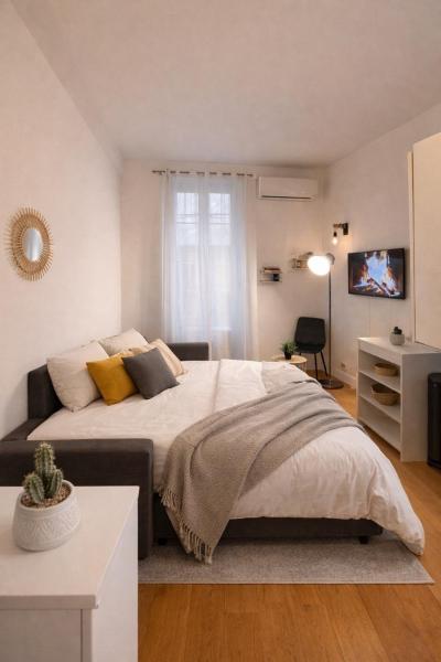 Studio Moderne, Le Carré Dor, À 3min Plage, Nice Centre - Saint-Laurent-du-Var