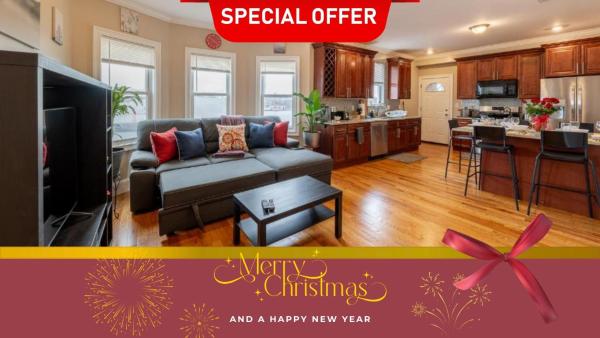 90 - 4br Dorchester - Sleek Apt Near Marina Bay - Boston, MA