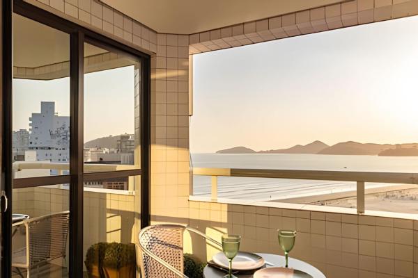 Ark - Flat Vista-mar Aconchegante - Petfriendly - Santos State