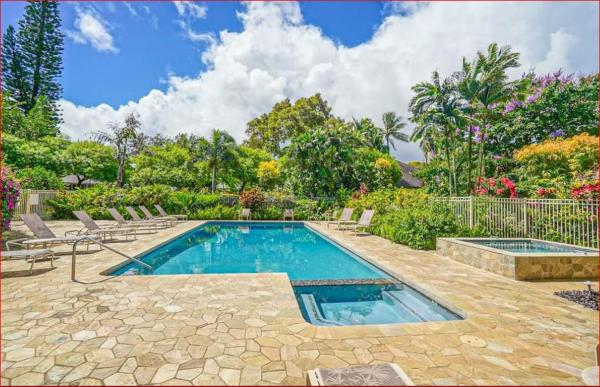 (Pkk9) Beautiful 2br Condo- Mountain Views, Pool, Hot Tub - Wainiha Beach Park