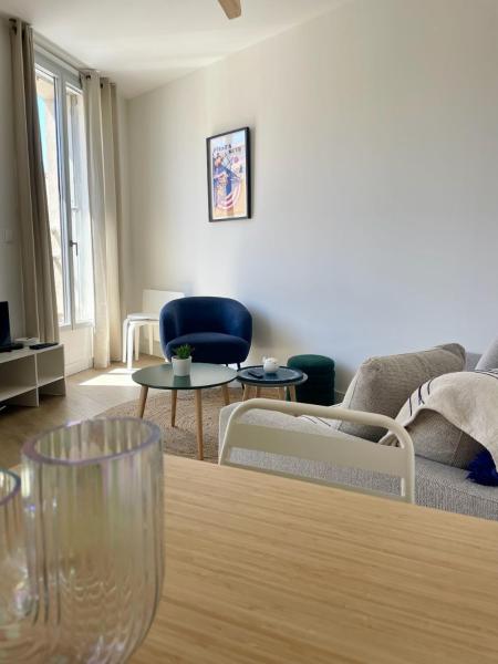 ''Le Carnot'' Joli T2 En Centre-ville, Wifi - Sète