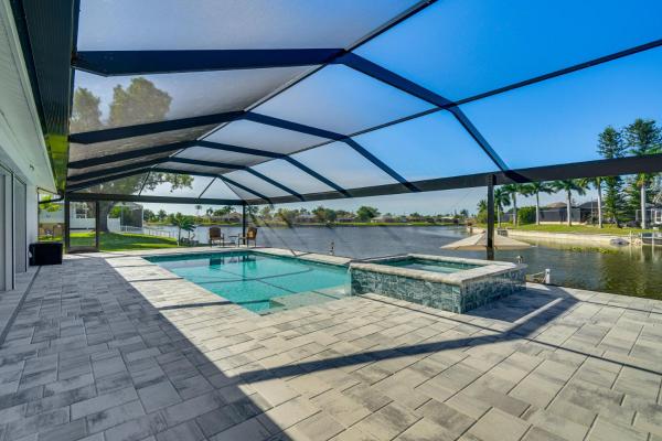 Waterfront Cape Coral Gem W/ Lanai, New Pool & Spa - Fort Myers, FL
