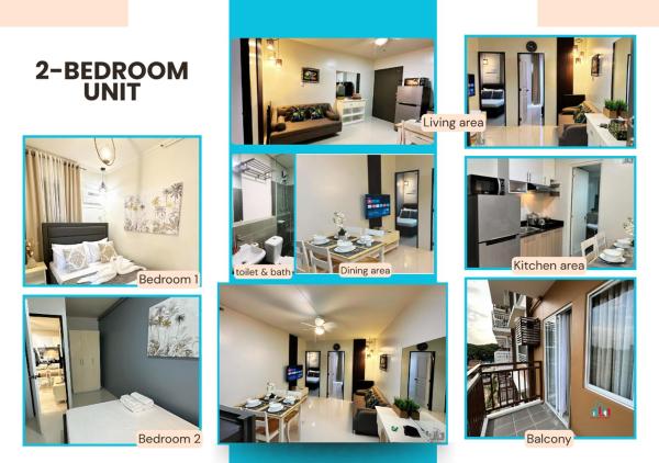 Palawan 2br Retreat Homes With Free Swimming Pool, Gym & Free Parking Near Ppc Airport - B1 5kunzite - Puerto Princesa