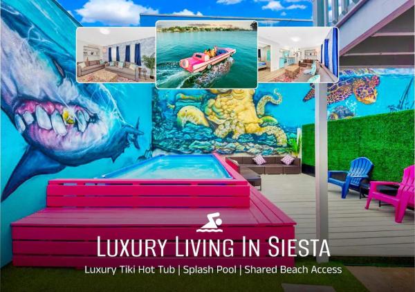 Shark Unit, Pool Jacuzzi Steps To Siesta Key Beach - Siesta Key, FL