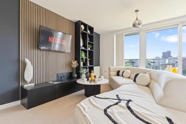 Modern 2-bed Apartment - Mailbox, Bhx Station, Bullring - Free Parking & Central Location - Harborne - Birmingham 