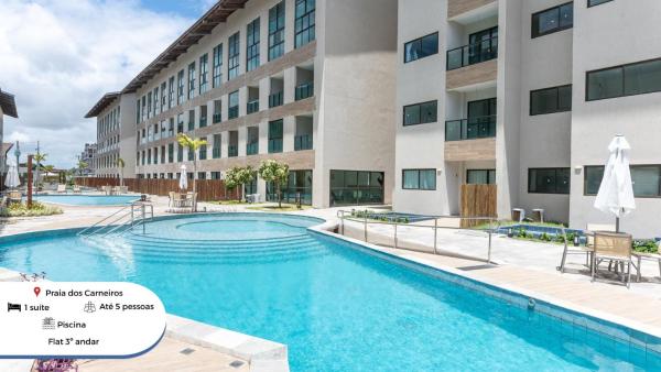 Flat 1qt Na Praia Dos Carneiros-sh139 - Praia dos Carneiros