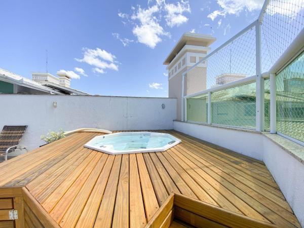 Excepcional Ap Com Jacuzzi 1 Quadra Do Mar - Ec01j - Florianópolis