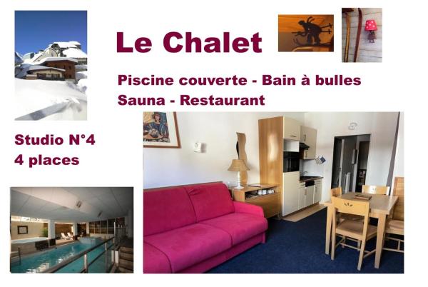Le Chalet - Piscine - Studio Pour 4 Personnes Mae-2843 - Gourette
