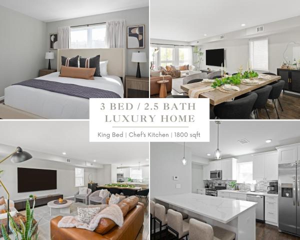 Spacious Loft King Bed Chefs Kitchen Near Nyc - New York City