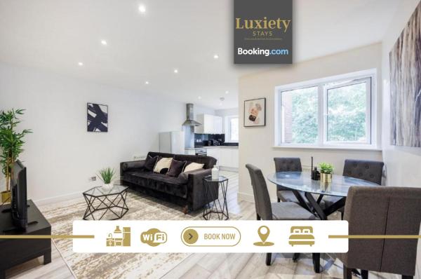 Modern & Elegant 1br City Centre Nr The Beach, High St & Adventure Island By Luxiety Stays - Southend-on-Sea