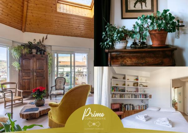 L'agapanthe Avec Terrasse By Primo Conciergerie - Chamalières