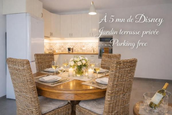 Appartement Cosy - Jardin Terrasse Privée-free Parking 5mn Disney - Meaux