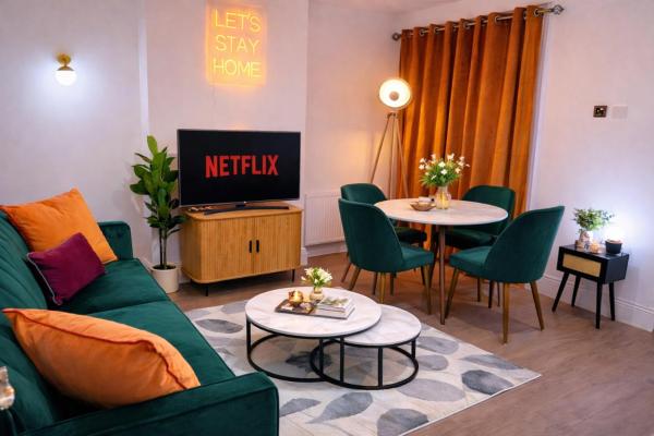 Luton 4bed Home - Airport And M1 Access - Wi-fi - Luton