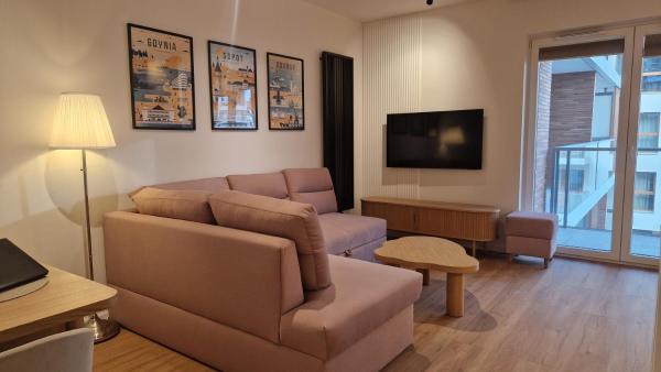 160 Wide Bed Apartments - With Balcony & Parking - Gdańsk