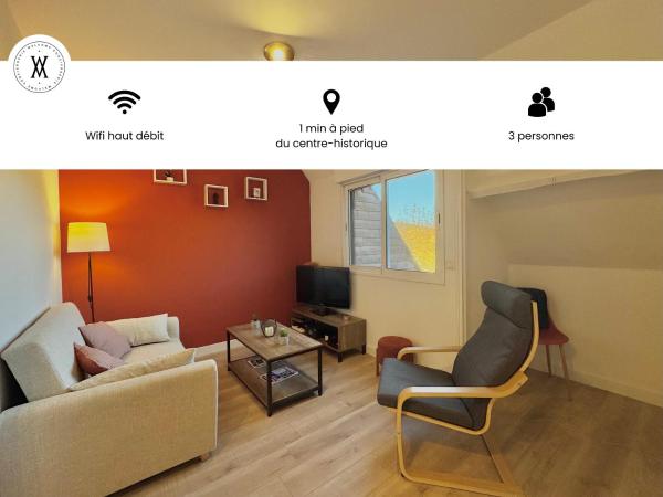 Appartement Cocooning - Situé à Seulement 3 Minutes à Pied Du Cœur De Sarlat - Sarlat-la-Canéda