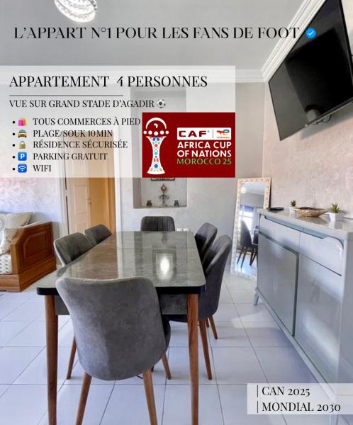 Le Stadium Apartment - Agadir