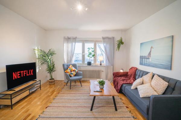 Scandi-boho 1br Calm & Well-connected Location - Göteborg