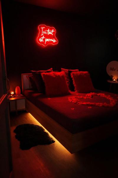 Eden House, Cocon Sensuel Et Romantique Avec Jacuzzi - Monteux