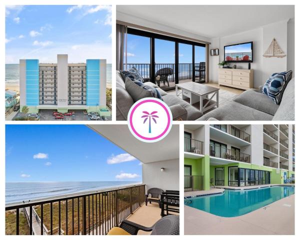 Oceanfront- Pools- Hot Tub- Grill- Near Shops- Gym - Little River, SC