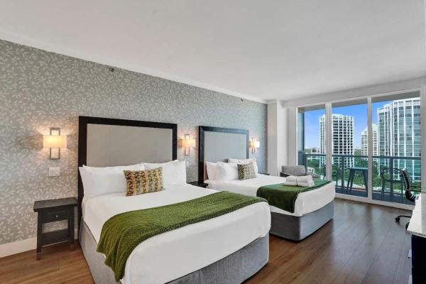 Modern Bayview 2 Queen Beds Kitchenette - Miami, FL