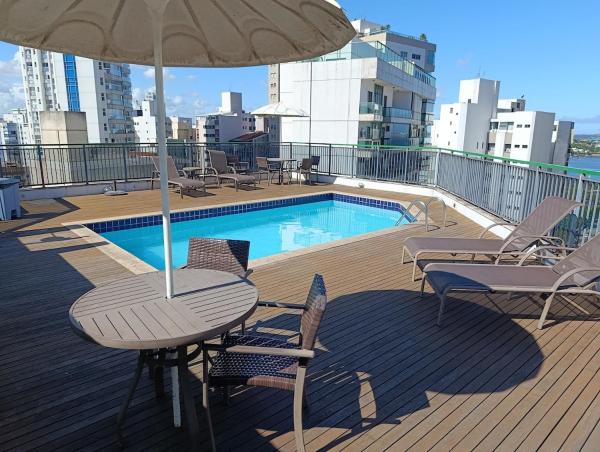 Apt 2 Qts Com Suite, Recepção 24hrs, Piscina E Academia - Vitoria