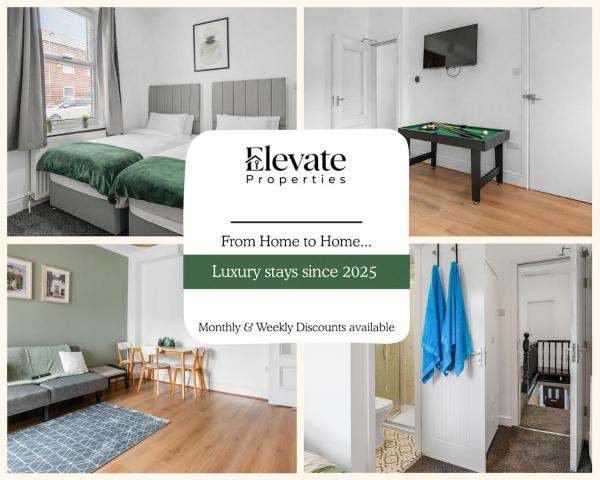 Free Parking In Warrington, Ideal For Contractors, Pool Table, Long Stays - Warrington