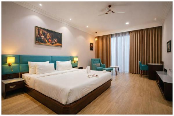 Hotel Mindass Grand Near Sri Krishna Janambhoomoi - Restaurant & Parking &Fully Air Conditioning Luxuary Room - Top Rated Hotel In Mathura - Mathura