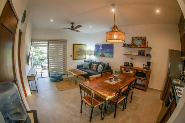 Kam Na Ha 202 - Elegant 2 Bedroom Retreat With Rooftop Oasis And Pool - Bacalar