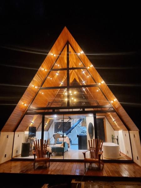 Aframe Romântico De Luxo Na Serra Cabana Aguimô - Nova Friburgo