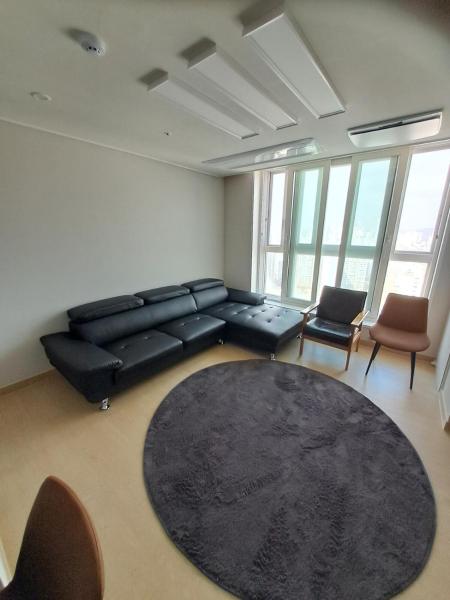 Newly Built House ,Subway Station Area, Super High-rise, 6-person Large 3 Large Rooms, 2 Bathrooms, 3 Queen Beds Fantastic View - Incheon