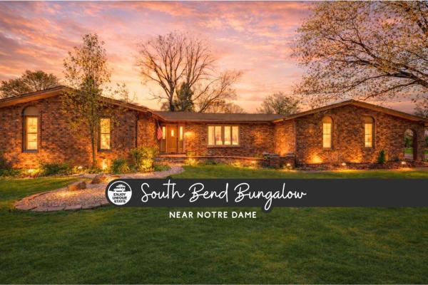 Near Shopping & Dining- The South Bend Bungalow - South Bend, IN