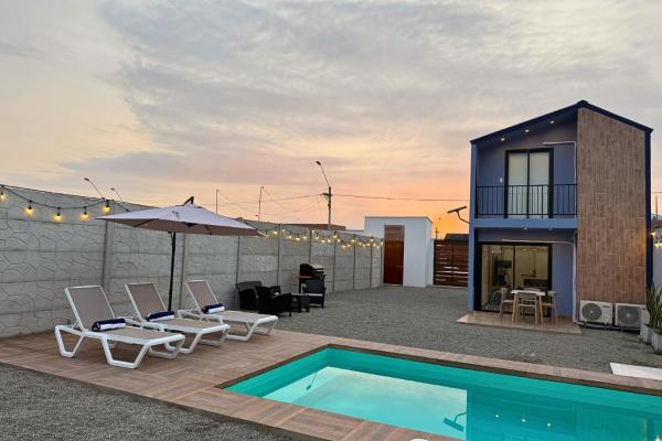 Tiny House Con Piscina Privada, Jacuzzi, Parrilla Y Starlink - Chilca