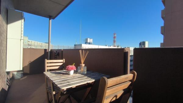 上野 秋叶原 银座#南千住车站步行1分#80平3卧室公寓#干湿分离 智能马桶#超大阳台#高速无限Wifi #高级公寓#大楼自动F自动门禁系统702 - Ueno