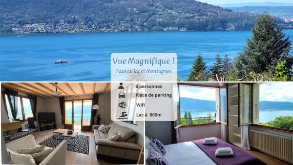 Le Panorama Du Lac - Vue Splendide ! - à 3mn Du Lac - Talloires-Montmin