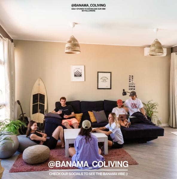 Banama Coliving & Coworking, Surf & Yoga - Casa Roja - Fuerteventura