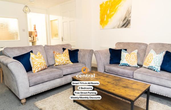 Kinnaird By Central Serviced Apartments - Smart Tvs In All Rooms - Wifi - Free Parking - 2 Double Beds - Smart Tvs In All Rooms - Spacious And Modern - Ideal Relocation Or Contractor Accomodation - Dundee